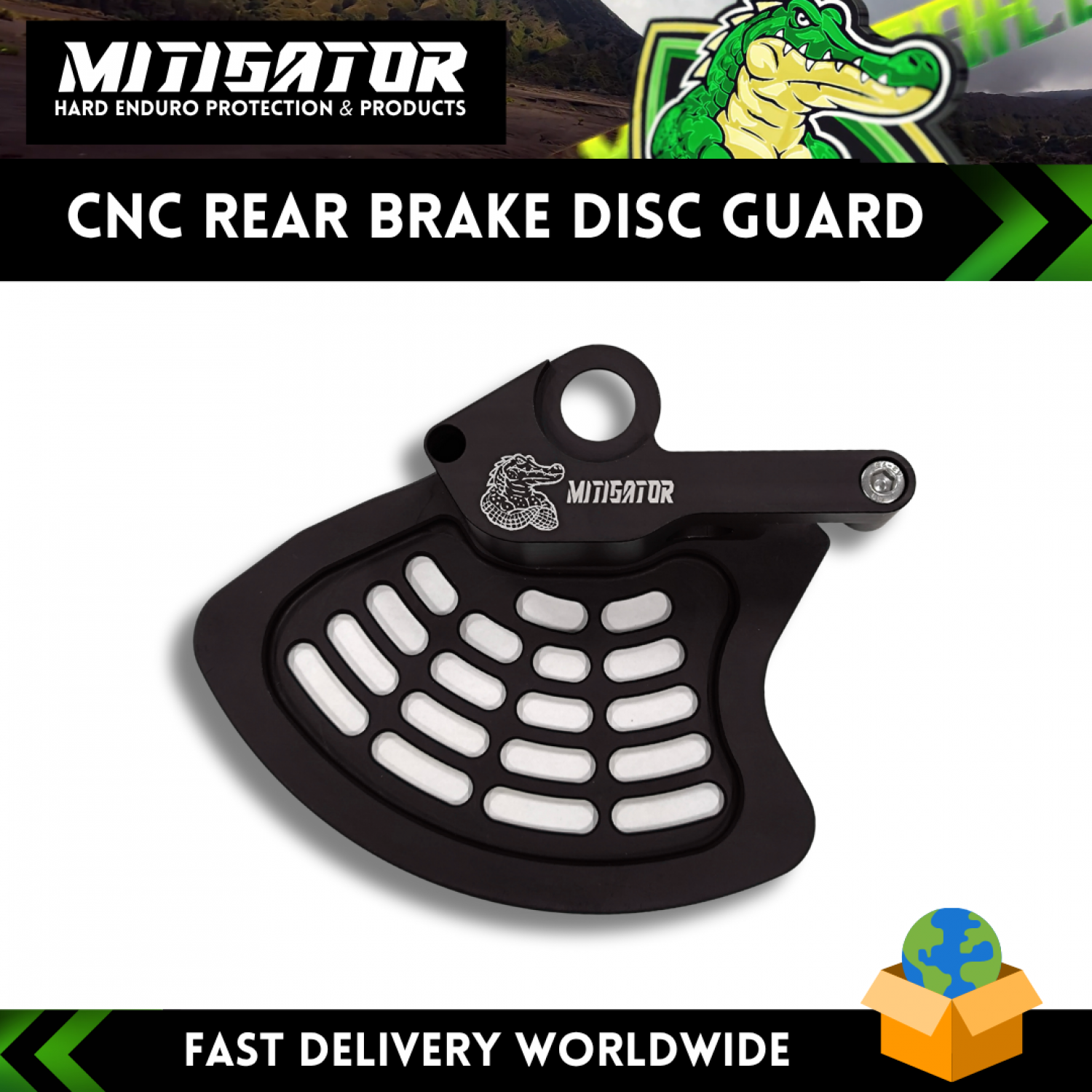 Mitigator CNC Front Brake Disc Guard Fits Ktm 2016-2025 Husqvarna 2016 ...