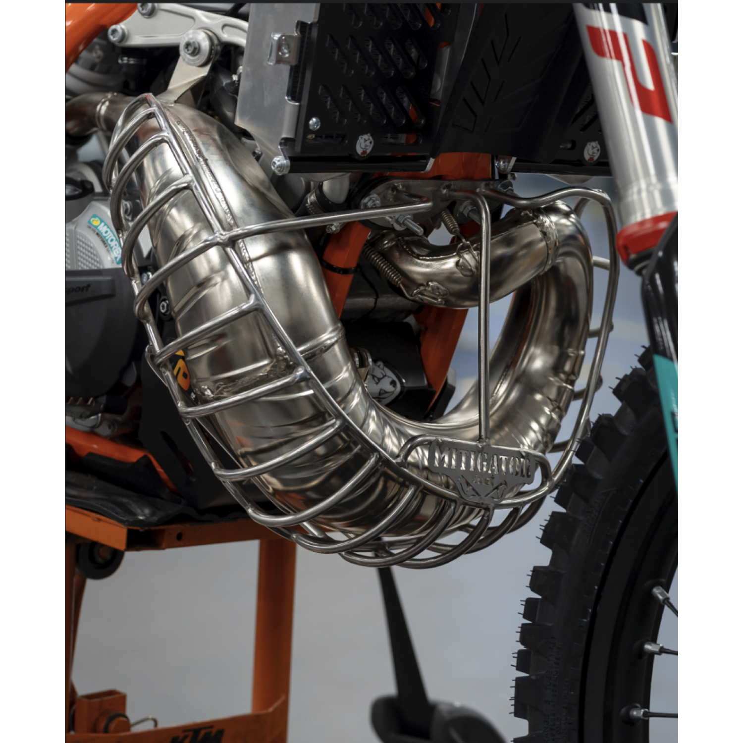 Mitigator Pipe Guard (Cage Guard) Fits Ktm (EXC/XC-W/SX/XC) 2020-2023 ...