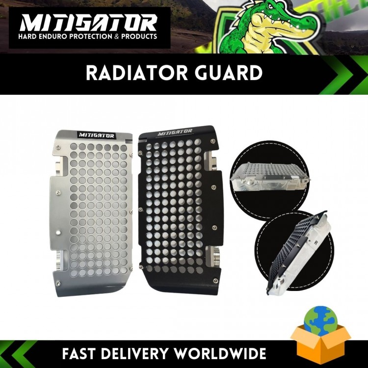 Mitigator CNC Radiator Guard Fits SHERCO 125/250/300 SE/SEF 2025 - RGC ...