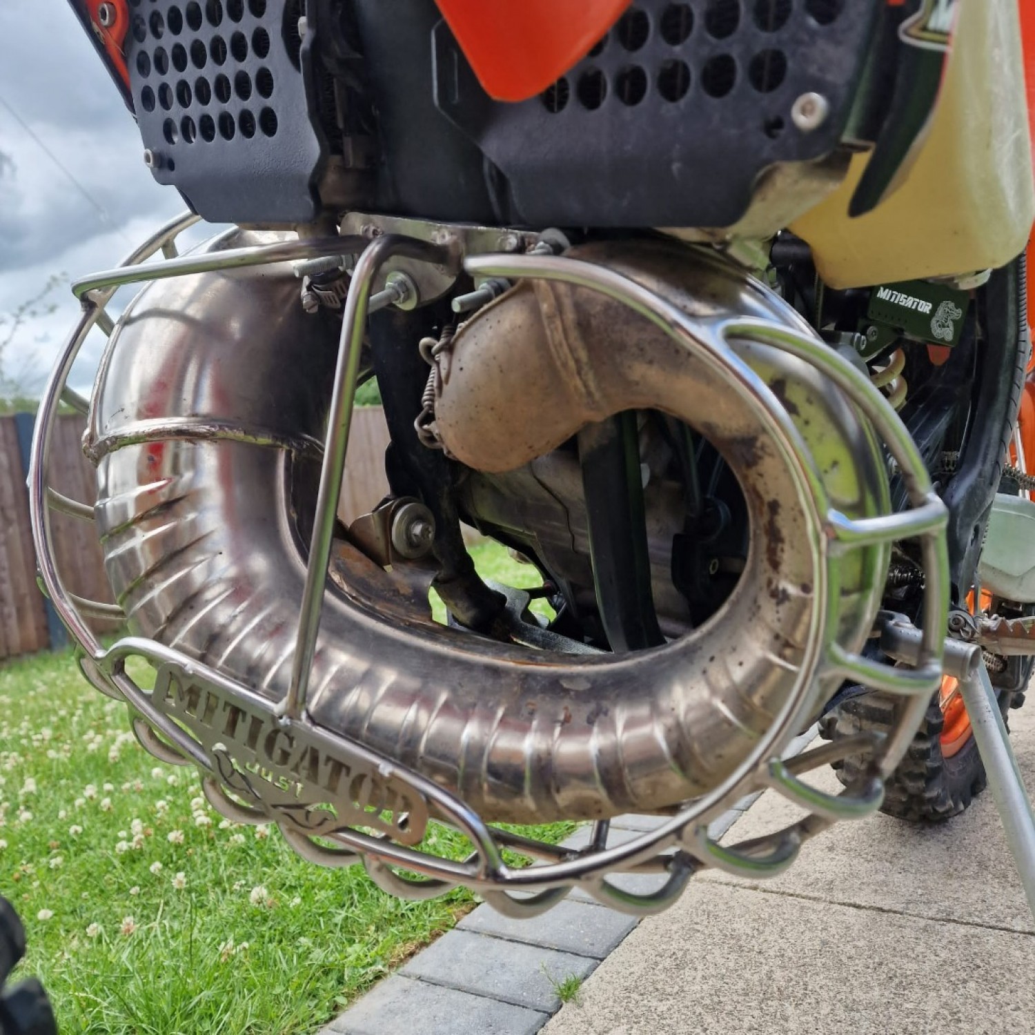 Mitigator Pipe Guard (Cage Guard) Fits Ktm (EXC/XC-W/SX/XC) 2020-2023 ...